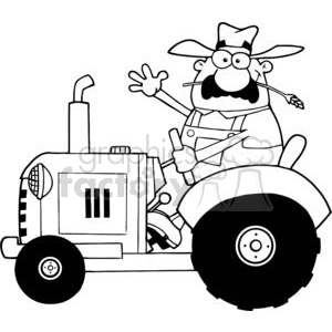 191 Tractor clipart - Page # 2 - Graphics Factory