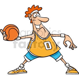 Passing Basketball Clipart